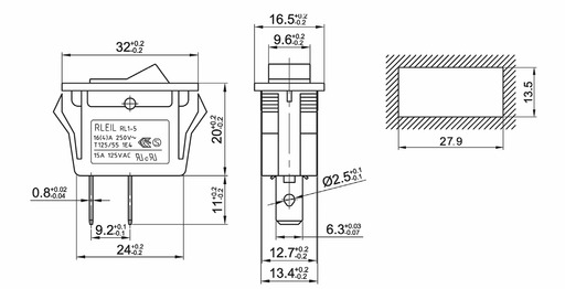 RL-15X Switch - m2b Switches