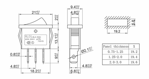 RL-310S Switch - m2b Switches